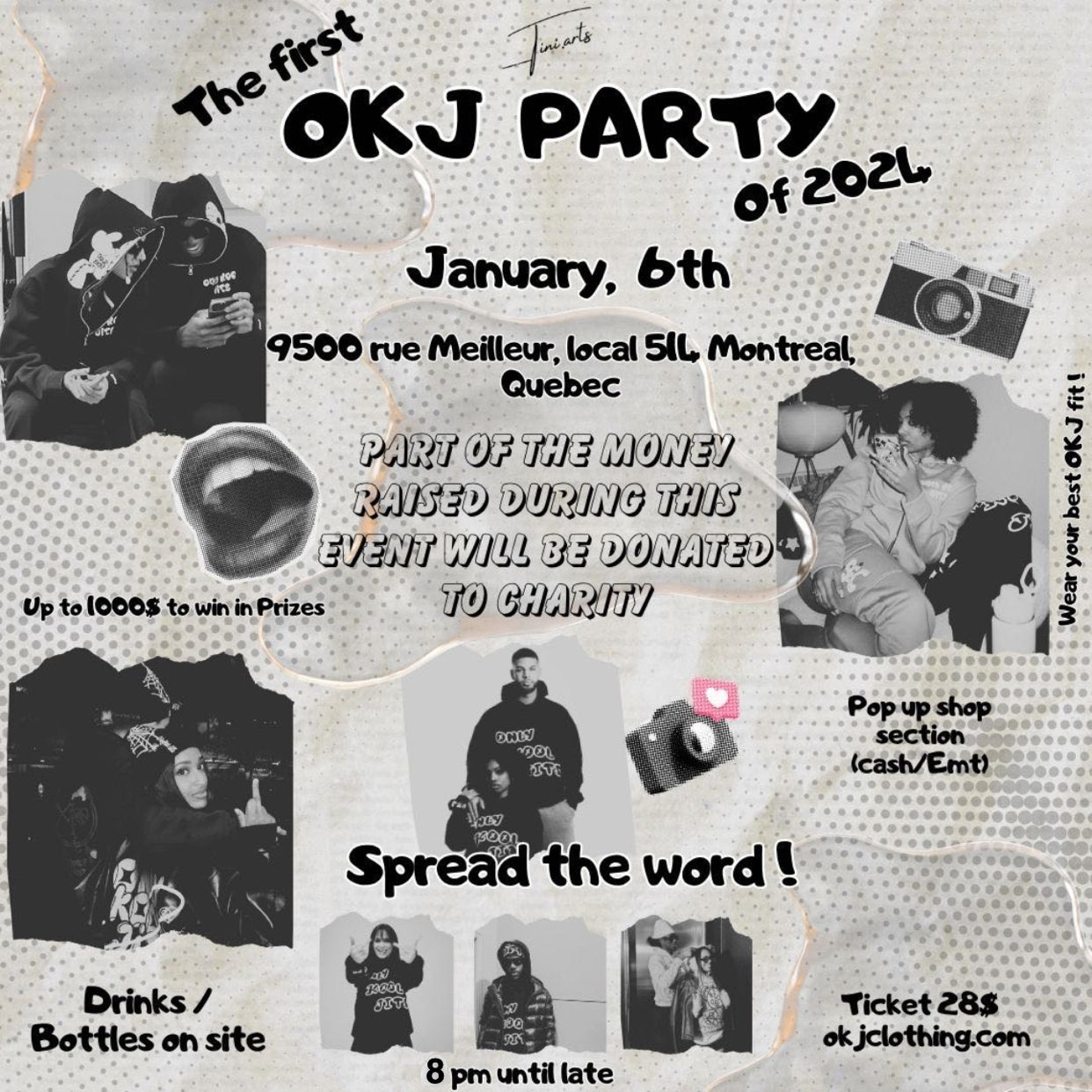 THE FIRST OKJ PARTY OF 2024 – OKJCLOTHING